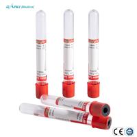 China No Additives Blood Collection Plain Tube for sale