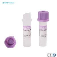 China Lavender Top Capillary Blood Collection Tubes K3 EDTA Containing Tubes for sale