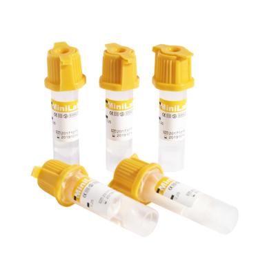 China 0.5ml Capillary Blood Collection Tubes Clot Activator Additive With Gel for sale