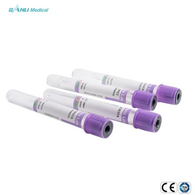 China Disposable EDTA K2/K3 PET Vacuum Tube CE Approved For Medical Examination for sale