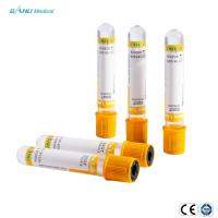China Gel Clot Additive SSGT Glass Vacuum Blood Collection Tube Disposable 5-9ml for sale