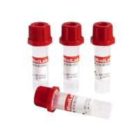 China CE Approved Micro Blood Collection Tube Plain No Additive 0.5ml for sale