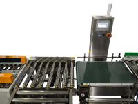 China Dynamic Inline High Speed Checkweigher Case Metal Detector 25kg for sale