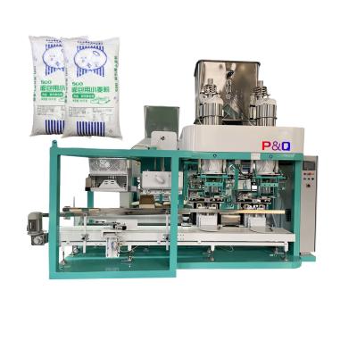 China Flour Semi Automatic Bagging Machine 25kg 24KW With Hopper for sale