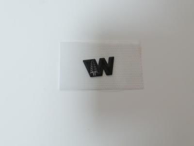 China Custom 3D Molded Silicone Heat Transfer Labels for Garment Bags Washable 1000pcs MOQ for sale