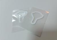 China Custom 3D Molded Silicone Heat Transfer Labels for Clothing Plastic Rubber 1000pcs MOQ for sale