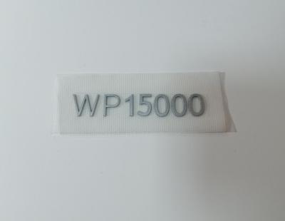 China Custom 3D Molded Silicone Heat Transfer Labels for Logo Branding 1000pcs MOQ for sale
