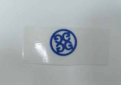 China Custom 3D Molded Silicone Heat Transfer Labels for Garment Washable 1000pcs MOQ for sale