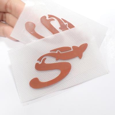 China 3D Eco Friendly Silicone Heat Transfer Label Animal for Garment Custom Size 150-155°C for sale
