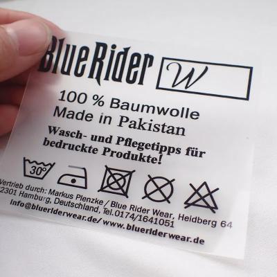 China 3D Embossed Silicone Heat Transfer Labels for Clothing Washable Custom Logo 140-150C for sale