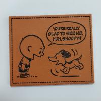 China Custom PU Embossed Metal Leather Patch Label for Garment Clothing 100 Pcs for sale