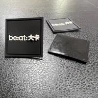 China Custom 3D PVC Silicone Rubber Badge Washable Heat Transfer Labels 2.5mm Thick for sale