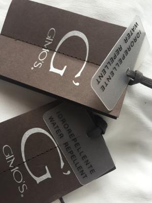China Multi-Function Vintage Luggage Clothing Hang Tags with Plastic Card - 50 Pcs/Pack, 3000 Pcs/Day Production for sale
