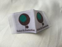 China OEM Woven Care Labels for Garments - 5mm Stitching, 3000pcs Minimum Order, Custom Sizes & Colors for sale