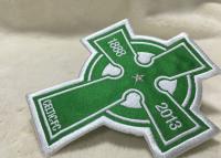 China Custom Embroidered Clothing Patches - Sew On & Stick On Badges in Any Size & Color with 100% Cotton/Polyester Materials for sale
