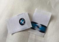 China Custom Woven Clothing Labels - 20cm Max Width, 9 Colors, 500-1000pcs MOQ for OEM Garment Applications for sale