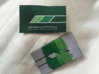 China Custom Woven Clothing Labels - 20cm Max Width, 9 Colors, 500-1000pcs MOQ for OEM Garment Applications for sale