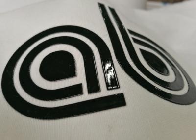 China Custom 3D Silicone Heat Press Transfer Labels 150°C 15s for Garment Branding for sale