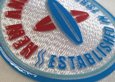 China Custom Military Morale Patches Eco Friendly Silicone Rubber Badges 2D 3D Embossed 100pcs MOQ for sale