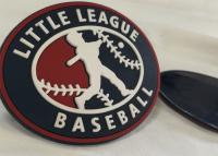 China Custom Rubber Logo Patches with Micro Injection Technology - 100% Silicone/PVC Material for Clothing & Accessories for sale