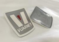 China Custom 3D Embossed PVC & Silicone Rubber Patches for Garments - 30mm to 45mm Sizes, Custom Colors for sale