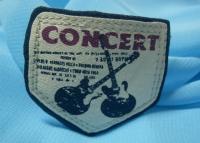 China Custom Screen Printed Satin Ribbon Labels for Clothing 40°C Wash Test 20 Times for sale