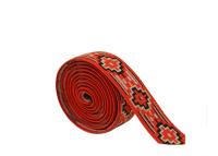 China Custom Patterned Flat Jacquard Elastic Band Roll 10mm-110mm Width for Hat for sale