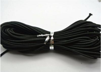 China Polyester Elastic Cord for Backpacks - 3000m MOQ, 5 Million Meter Monthly Capacity, Black & Multi-Color Options for sale