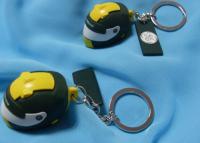 China Custom 50mm Silicone Keychain Promotional Gifts - 100% Silicone Material with 7-15 Day Production for sale