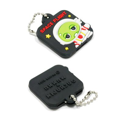 China Custom 3D Soft PVC Rubber Keychain 4x5cm with Logo - Personalized Promotional Gifts for Clients for sale