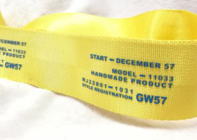 China Eco Friendly Nylon Elastic Woven Tape 30D 50D 100D Yarn for Garment Labels for sale