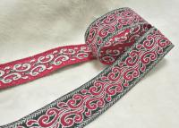 China Custom Printed Satin Silk Grosgrain Ribbon Woven Tape 10mm 50mm for Christmas Gift Decoration for sale