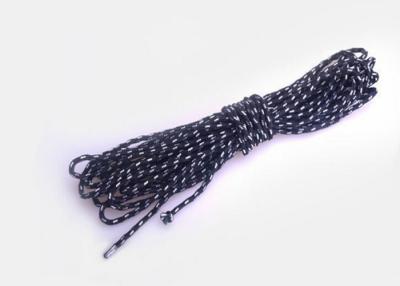 China 3mm & 4mm Inelastic Nylon Braided Rope - Strong Non-Elastic Cord with Coated Finishing for sale