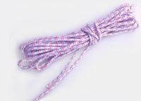 China 3mm & 4mm Inelastic Nylon Braided Rope - Strong Non-Elastic Cord with Coated Finishing for sale