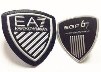 China Custom TPU Heat Transfer Leather Patches - 200pcs MOQ, 50,000 Daily Capacity, 3D Embossed Logo Options for sale