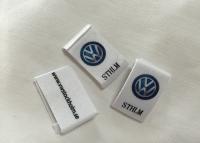 China Custom Woven Clothing Labels for Children's Apparel - 20cm Width, 9 Colors, MOQ 500 Pieces for sale