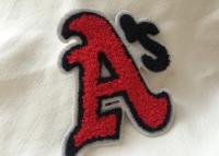 China Custom Embroidered Number & Letter Patches - Iron On Towel Embroidery with Laser Cut Edges and Multiple Material Options for sale
