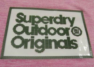 China Custom Soft 3D Silicone Raised Heat Transfer Labels for Clothing 150C Iron On Tags for sale