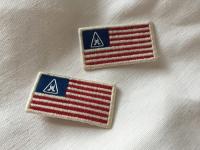 China Custom Embroidered Patches with 1mm Thread Thickness - Silver/Gold Thread Options for Dresses & Apparel for sale