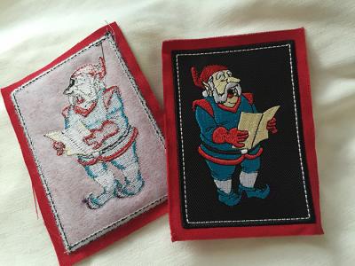 China Custom Embroidered Cartoon Patches for Clothing - 12 Embroidery Types, Multiple Materials, Free Samples for sale
