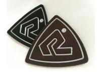 China Custom 3D High Frequency Rubber Patches Sleeve Badges for Ski Wear OEM Size for sale