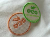 China Custom Embroidered Flower Iron On Patches for Clothing Decoration 5cm for sale
