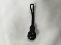 China Outdoor Backpack Black Rubber Zipper Puller with Compass - Auto-Lock Function, 10-20 Day Delivery for sale