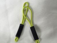 China Custom PVC Zipper Pullers with Logo - Auto-Lock Design for Outdoor Gear and Bags, 10-20 Day Production for sale
