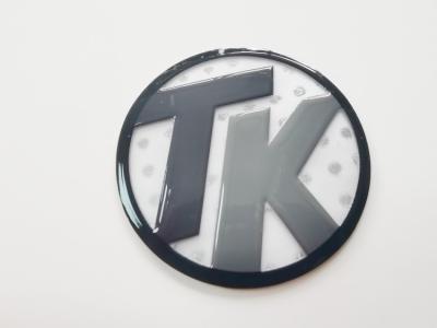 China Custom 3D Glossy Silicone Labels Eco Friendly OEM 1000pcs MOQ for sale