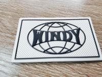 China Custom Embossed TPU Patches Iron On Garments Eco Friendly 3D Logo 500 PCS MOQ for sale