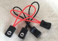 China Custom 3D Logo Rubber Zipper Puller Micro Injection for Sportswear 2cm for sale
