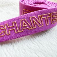 China High Tear Resistant Jacquard Elastic Band 3/4 Inch with Silicone Logo for sale