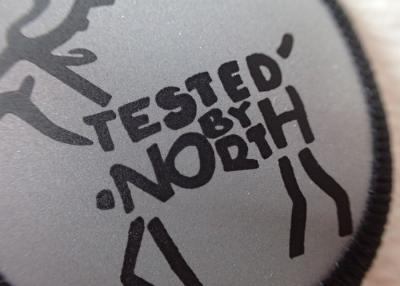 China Custom 3M Reflective Screen Printing Label for Bags Luggage 1000pcs MOQ for sale