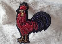 China Custom 3D Raised Embroidery Patches for Military Uniforms Indian Metallic Thread 300 Pcs MOQ for sale